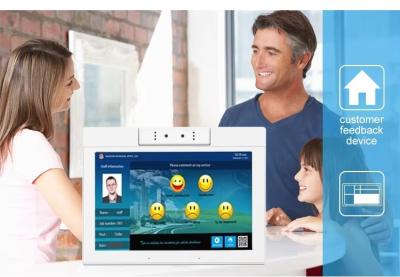 중국 데스크톱 10.1인치 L 모양 안드로이드 태블릿 PC 와이파이 NFC 터치 스크린 쿼드 코어 스마트 오피스 셀프 서비스 키오스크 비즈니스 사용 판매용
