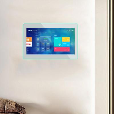 China 8 - Inch Wall  Mounted Android Tablet PC POE NFC wifi Touch screen with 4 - Side LED Lights for Smart Home Meeting Room Booking hotel Scheduling Te koop