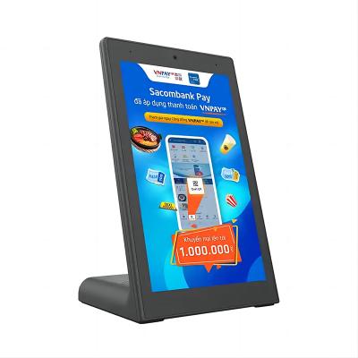 中国 8インチL型ビジネスセルフサービスキオスクAndroidタブレットPC 静電容量式タッチスクリーン POE電源 WIFI NFC レストラン注文POSタブレット用 販売のため