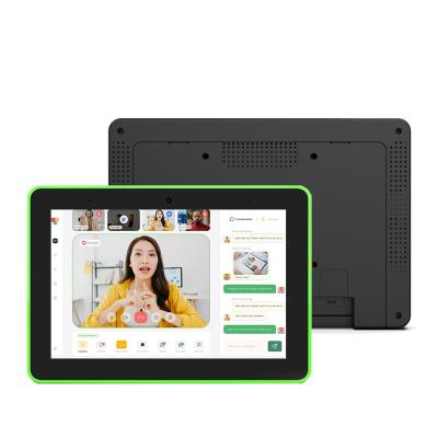 China 8 inch wandmontage business Touchscreen POE NFC Android tablet pc met LED licht Digitaal signage display vergaderruimte reserveringssysteem Te koop