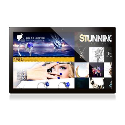 China 350cd/M2 de Tabletpoe Android van 24 Duimandroid Tabletmuur zetten met Hdmi Usb op Te koop