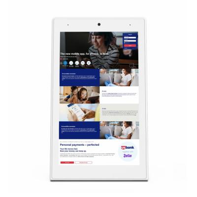 China RK3288 10 Inch Tablet Computer Desktop Android Tablet PC Advertising Display for sale