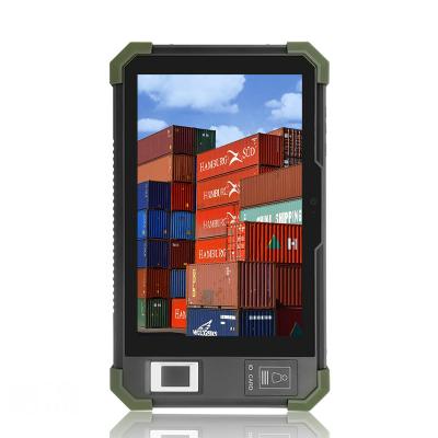 China CE ROHS Industrial Rugged Tablet Barcode Scanner NFC Biometric Function for sale