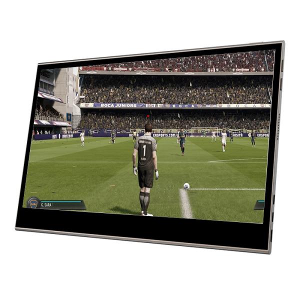 휴대용 DC12V LCD 터치 스크린 모니터 데스크톱 벽에 장착 된 유형