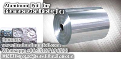 China Aluminum Foil for Pharmaceutical Packaging for sale