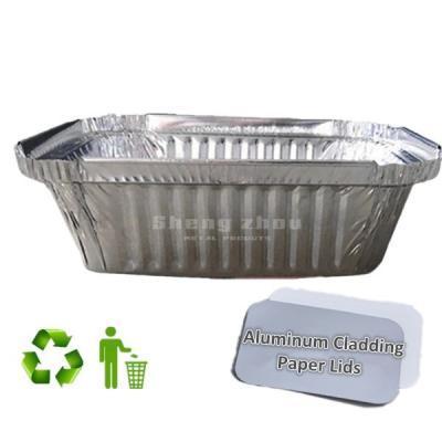 China Half Size Pans with Lids, [100 Pack] Foil Pans for Chafing Racks, Takeout and Catering Aluminum Pans for sale