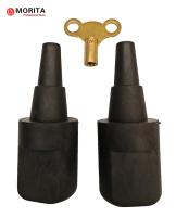 China Radiator Valve Change Kit 3 Piece 15mm 22mm Rubber Bungs Brass Bleed Key for sale