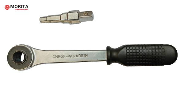 Rohrschlüssel Heizkörper Ratschett Spanner Set Cr-V Stahl Länge 270mm/10.5 