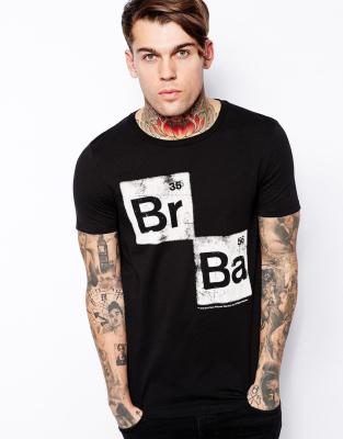 China Wholesale 100% premium cotton tee tshirt printing black t-shirt for sale