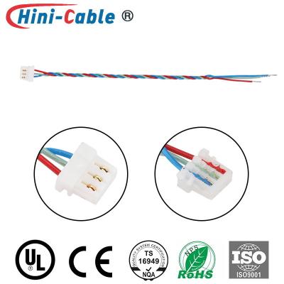 Cina Cablaggio fine molle in scatola del cavo della trasmissione del segnale del cavo 34AWG della cassa del PC dell'estremità 150mm in vendita