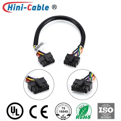 China Molex 2x6 Pin Female To Female 3.0mm Multikernkabel Te koop