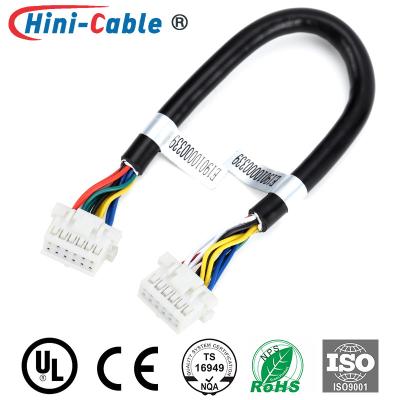 China Fêmea à fêmea 2.5mm 2x6 Pin Electrical Wire Harness à venda
