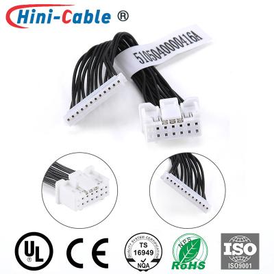 Cina JST 2.0mm 2x7 Pin To 1.5mm 12 Pin Signal Transmission Cable in vendita
