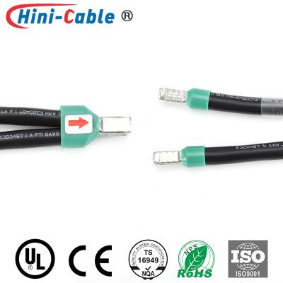 China ISO9001 de zwarte Kabel van de de Machtsverbinding van AWM 1015 6AWG Te koop