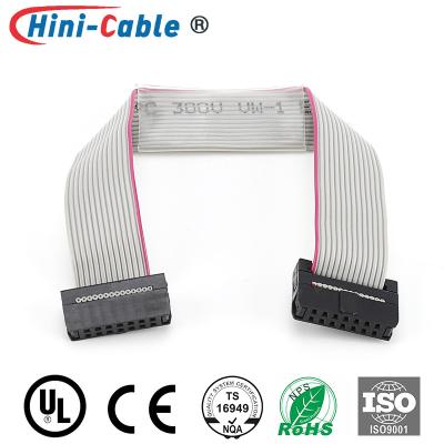China Red Side Signal Transmission 2.0mm Flexible Flat Wire for sale