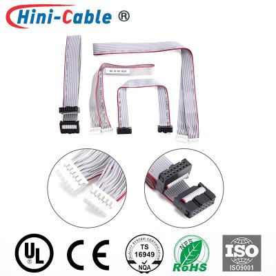 China Rood Buffet om 2.0mm 2x6 Pin Flat Ribbon Cable in te schepen Te koop