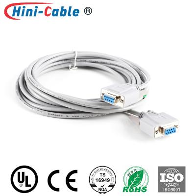 China Female To Female 9Pin 28AWG Computer Monitor VGA Cable for sale