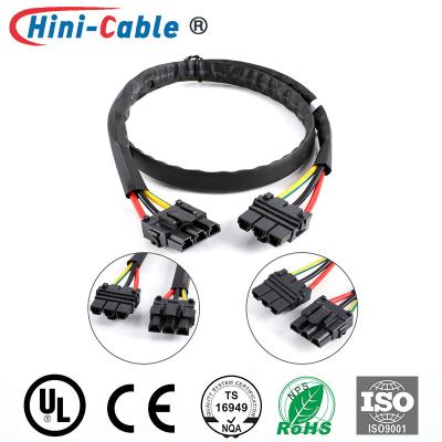 中国 MOLEX 10.00mmの男性850mmの電力制御ワイヤーへの3Pin男性 販売のため