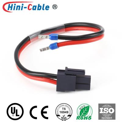 Cina Cavo elettrico su ordinazione nero rosso dell'alimentazione elettrica UL2468 18AWG in vendita