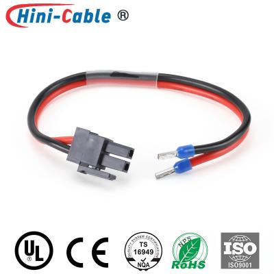China Power Supply Red Black UL2468 18AWG Custom Power Cable for sale