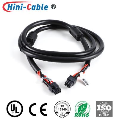 China 2x3Pin Female Ferrite CQC Magnetic Ring Electrical Cable 4.2mm for sale