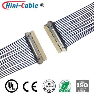 China UREN DF19 19 Pin Screen Wire Coaxial Cable 130mm voor HD-het Scherm Te koop
