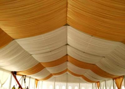 Cina Affitto all'aperto della tenda di nozze del tessuto bianco del PVC, grande struttura dell'alluminio delle tende di nozze in vendita