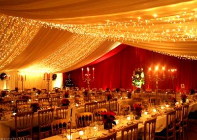 China 20M Width Vintage White Marquee Tents For 500 People Outdoor Wedding Event for sale