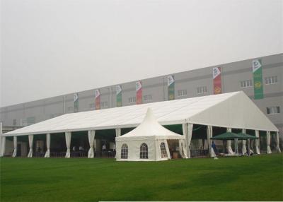China Huge Outdoor White Marquee Tents For Wedding / Exhibition UV Resistence for sale