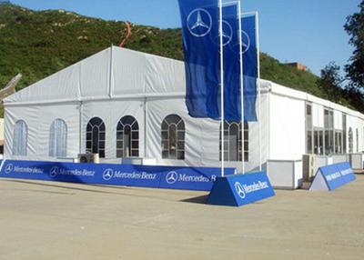 China Custom PVC Fabric White Marquee Tents For Event / Wedding Aluminum Frame for sale