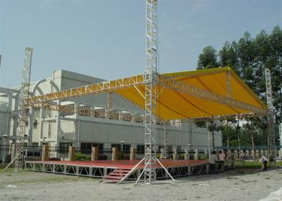 Cina Capriata di alluminio per la prestazione di attività, capriata del quadrato della spina della fiera commerciale di concerto in vendita