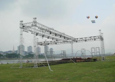 Cina Morsetto regolabile su misura di illuminazione di dimensione della capriata degli altoparlanti della capriata di alluminio del DJ in vendita