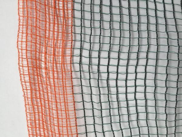 Hdpe Knitted Anti Bird Netting , Black Vegetable Garden Netting For Plants