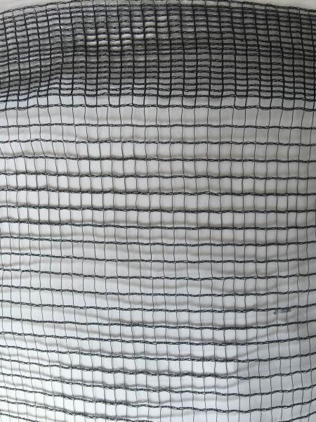 Hdpe Knitted Anti Bird Netting , Black Vegetable Garden Netting For Plants