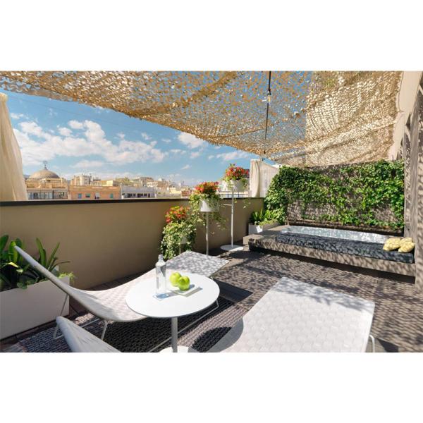Polyester Oxford Camouflage Sail Shade Anti UV For Sun Protection
