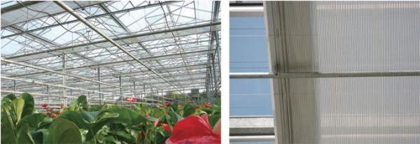 Waterproof Energy Saving Screen Aluminum Shading for agriculture