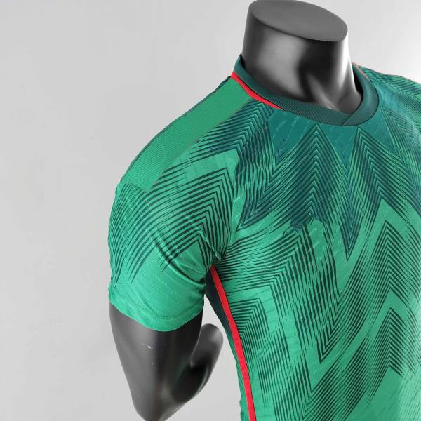 Quality Mexico Soccer Jersey Personalized Breathable Team Club Training Uniform Full for sale