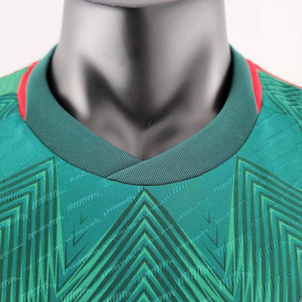 Quality Mexico Soccer Jersey Personalized Breathable Team Club Training Uniform Full for sale