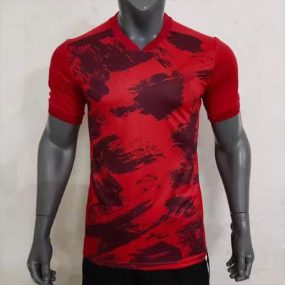 China Voetbal Jersey Fans Custom Logo Printing op aanvraag Venezuela T-Shirt Drop Shipping Te koop
