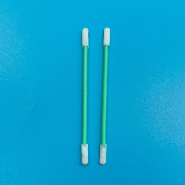 TX758 ESD Polyester Swab close-up showing double-ended design