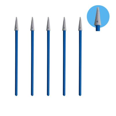 China Open Celspons Mini Pointed Head Foam Swabs voor Cleanroom Te koop