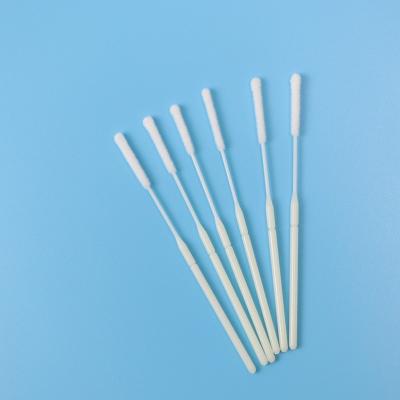 Cina l'individuo di campionamento nasale affollato sterile medico del tampone del nylon di 9cm si è avvolto in vendita
