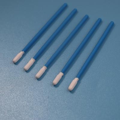 중국 자유로운 고청정실 폴리에스테르 면봉 린트를 청소하는 TX743 푸른 핸들 정밀 판매용