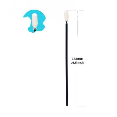 China Printer Head PU Foam Cleaning Swabs With PP Stick 100pcs/bag for sale