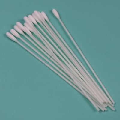 중국 150mm ABS Stick Cotton Bud Swab 구강 표본 수집 스랩 판매용