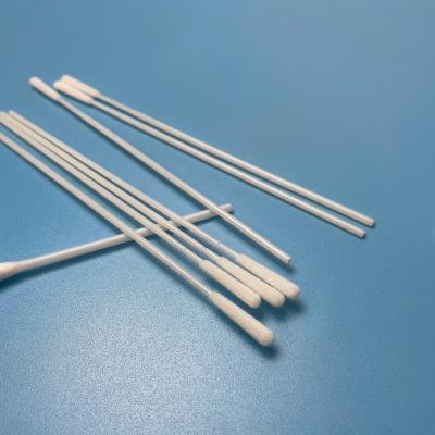 China 15 cm lange proefproeven verzamelingsswabs keelmonsterneming swab met 30 mm breekpunt Te koop