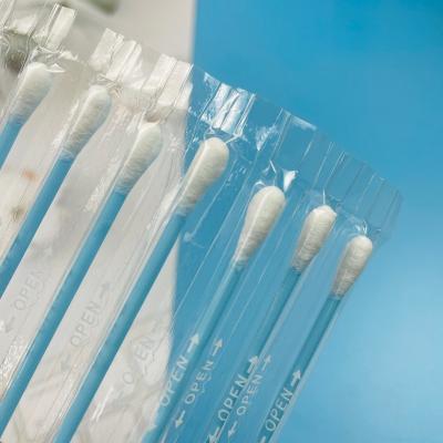 China Professional Salon Cotton Swabs Individually Wrapped Round / Pointed Tips For Lash Extensions Spa Use for sale
