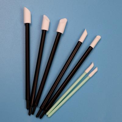China Lintvrij Zwart PP Stick 8mm PU Foam Swab Mimaki Printer Reiniging Ruby Stick Swab Leveranciers Te koop