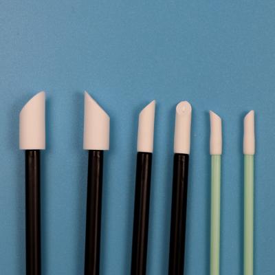 China Lintvrij Zwart PP Stick 8mm PU Foam Swab Mimaki Printer Reiniging Ruby Stick Swab Leveranciers Te koop