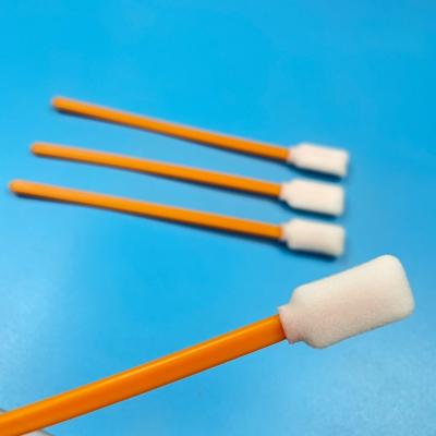 China Professionele schuimreinigingszwabs met polypropyleen handvat Te koop